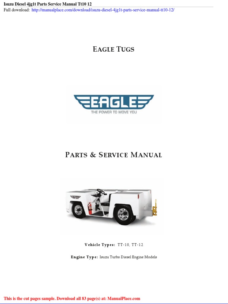 Isuzu 4JG1T Parts Manual for TT-Series | PDF | Axle | Steering