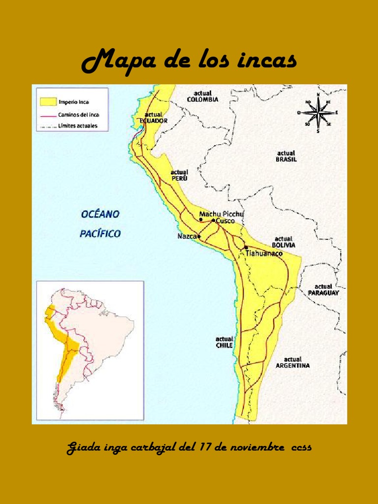Mapa de Los Incas | PDF