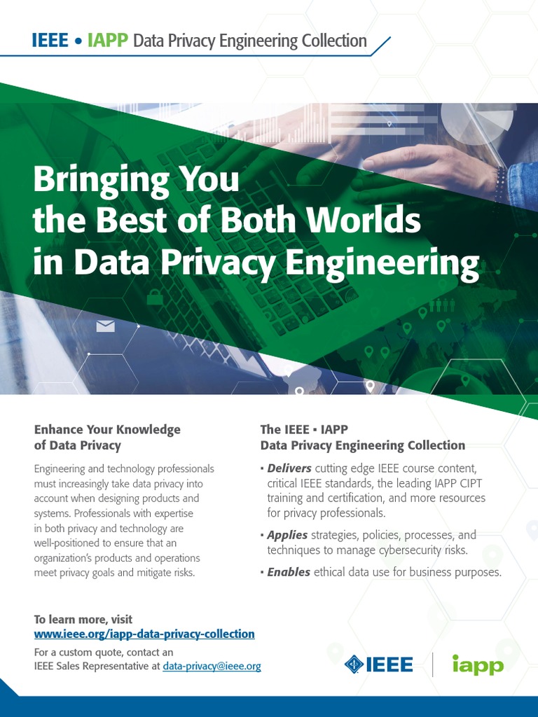 IEEE IAPP Data Privacy Engineering Collection Fact Sheet 9.2021 | PDF ...