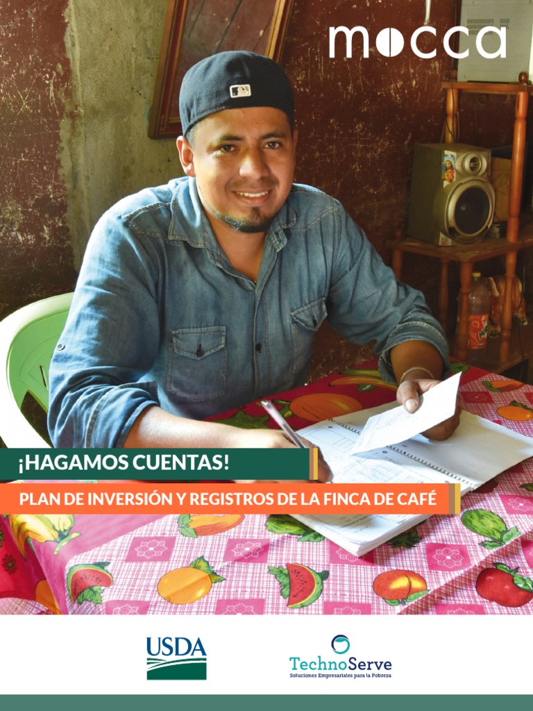 MANUAL Plan de Inversion y Registros de La Finca de Cafe | PDF ...