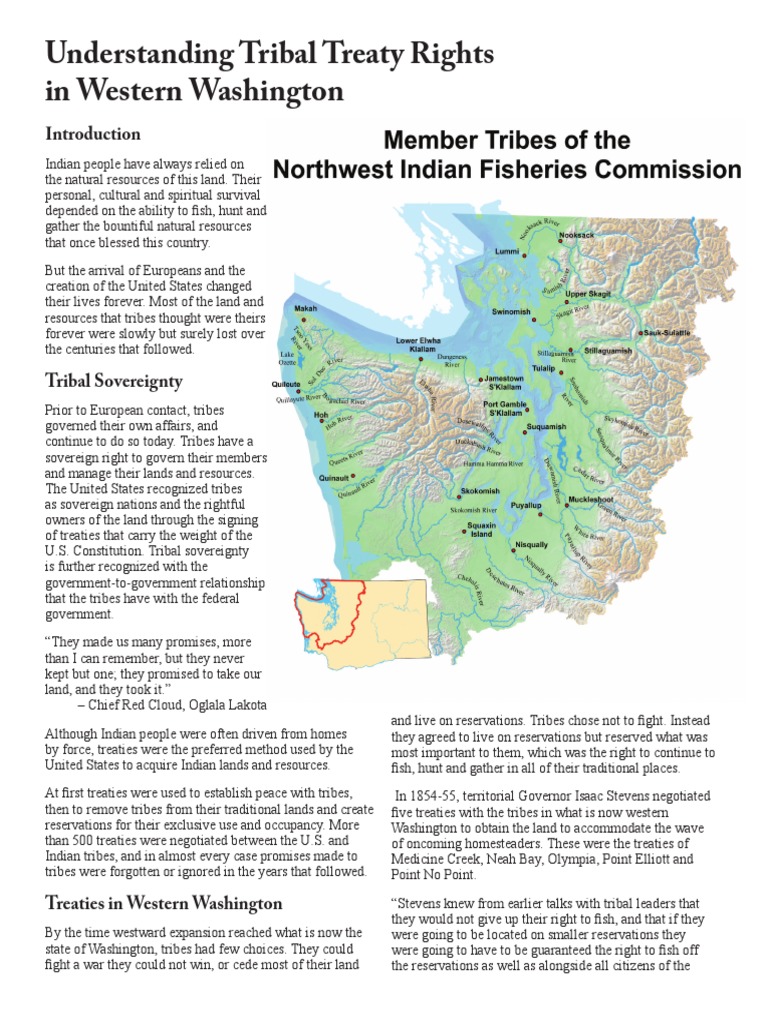 Understanding Tribal Treaty Rights in Western Washington | PDF | Tribal ...