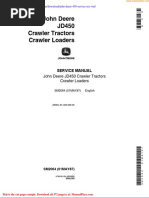 John Deere 210LE Landscape Loader Technical Repair Manual TM1692 - PDF Download | PDF