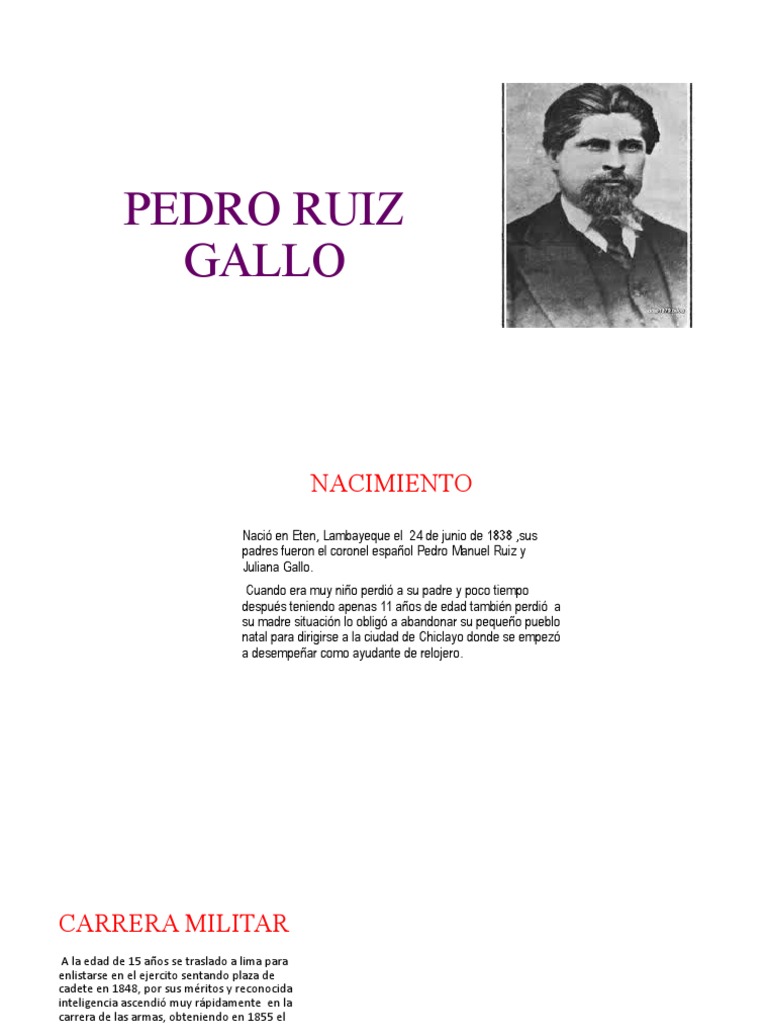 Pedro Ruiz Gallo | PDF | América del Sur | Operaciones militares