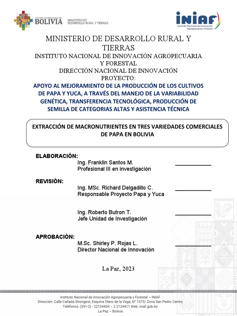 1 - NPK Potato Extraction | PDF