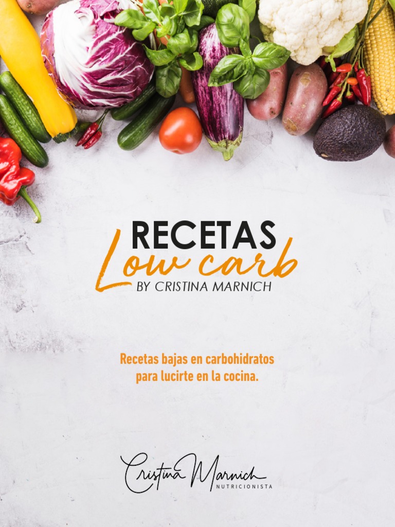 RECETARIO LOW CARB - Cristina Marnich (1 - 9 - 2021) | PDF | pesto | Hamburguesas