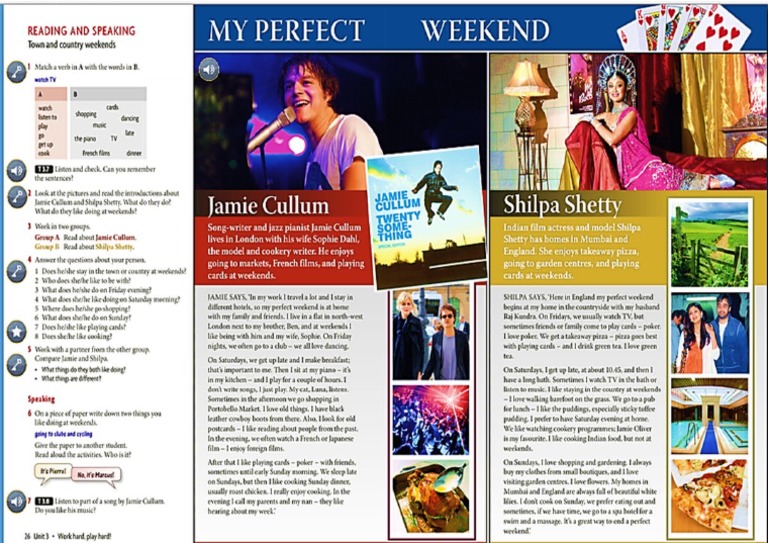 My Perfect Weekend | PDF