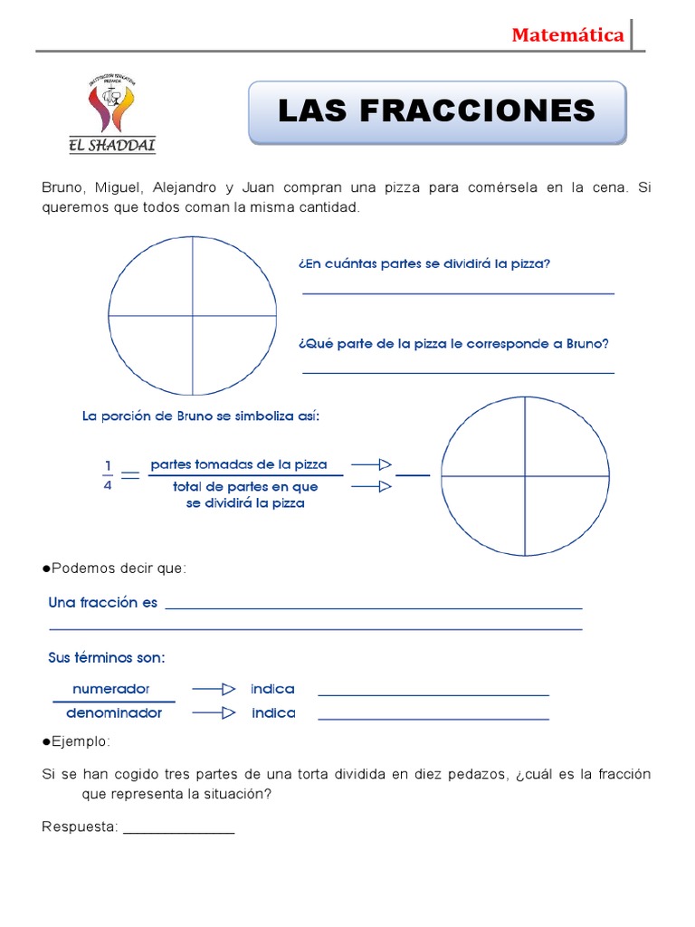 Fracciones 4to 2023 | PDF | Métodos y materiales de enseñanza