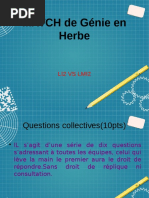 Génie en Herbe | PDF | Langues