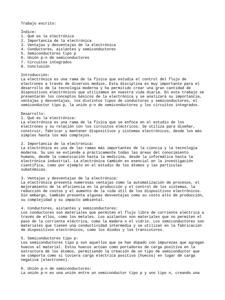 ChatGPT General Bot 4156 | PDF | Semiconductores | Electrónica