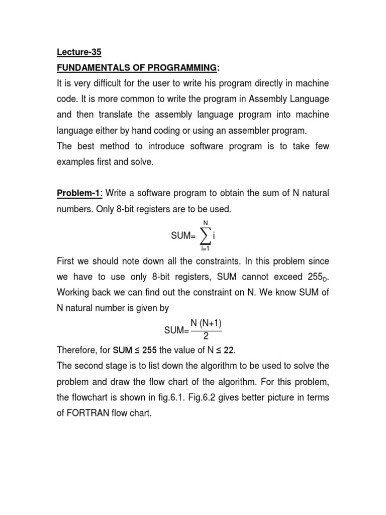 Lecture 35 | PDF | Assembly Language | Office Equipment Lecture 35 | PDF | Assembly Language | Office Equipment