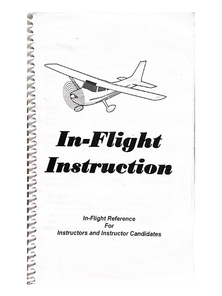 In Flight Instruction | PDF