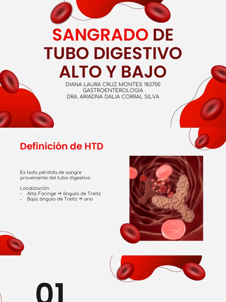 Sangrado de Tubo Digestivo Alto y Bajo | PDF | Cáncer colonrectal ...