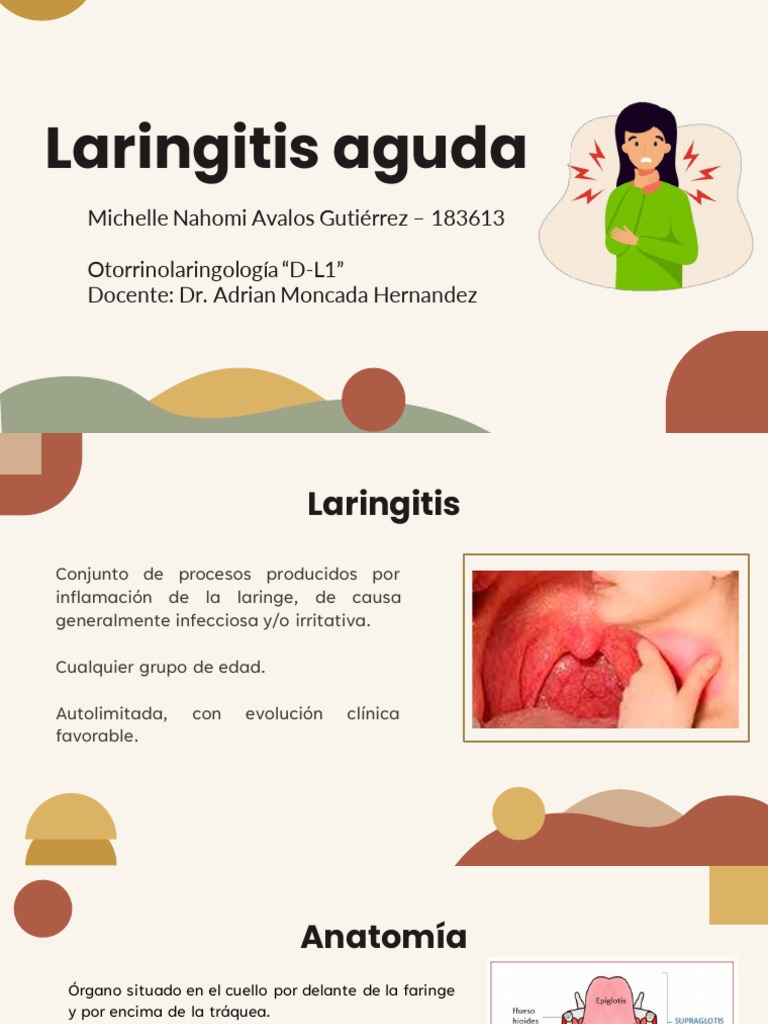 Laringitis Aguda 2.0 | PDF