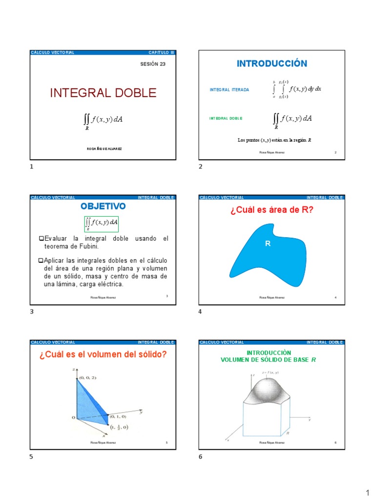 23 Integral Doble | PDF