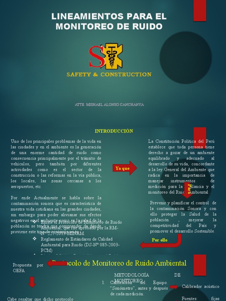 Monitoreo de Ruido - WW | PDF | ruido | Contaminación