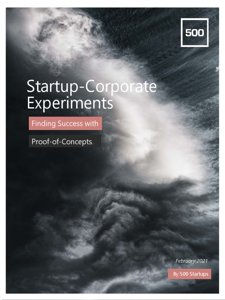 Corporate Proof-of-Concept Success Guide | PDF | Startup Company ...