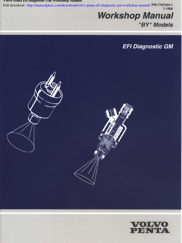 Volvo Penta Efi Diagnostic GM Workshop Manual | PDF