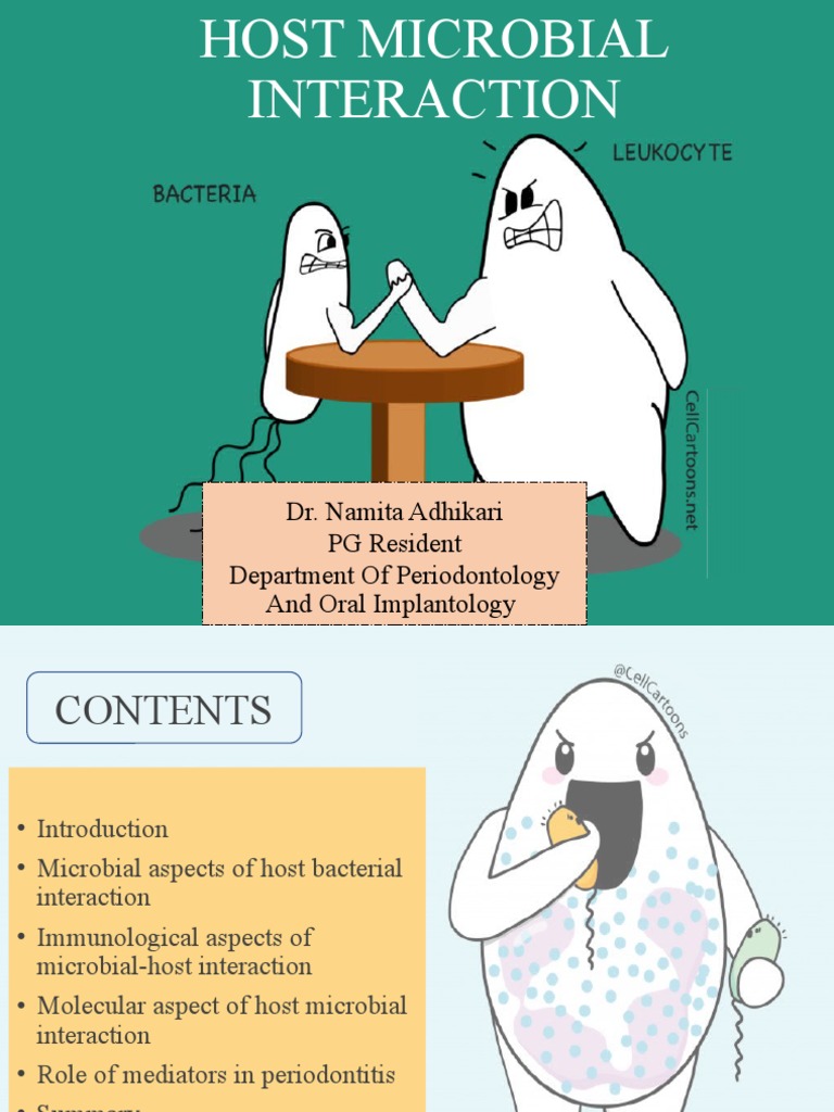 Host Microbial Interaction | PDF