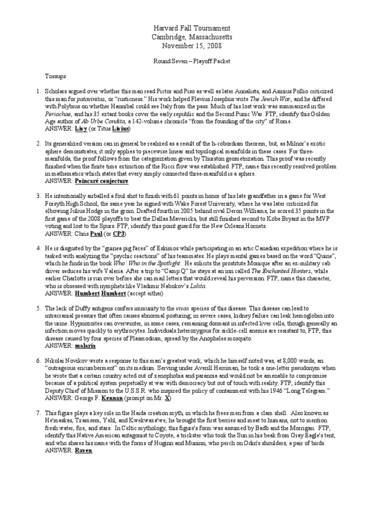 HFT Round 07 ADV FINISHED | PDF | Husayn Ibn Ali | Inheritance (Object Oriented Programming)