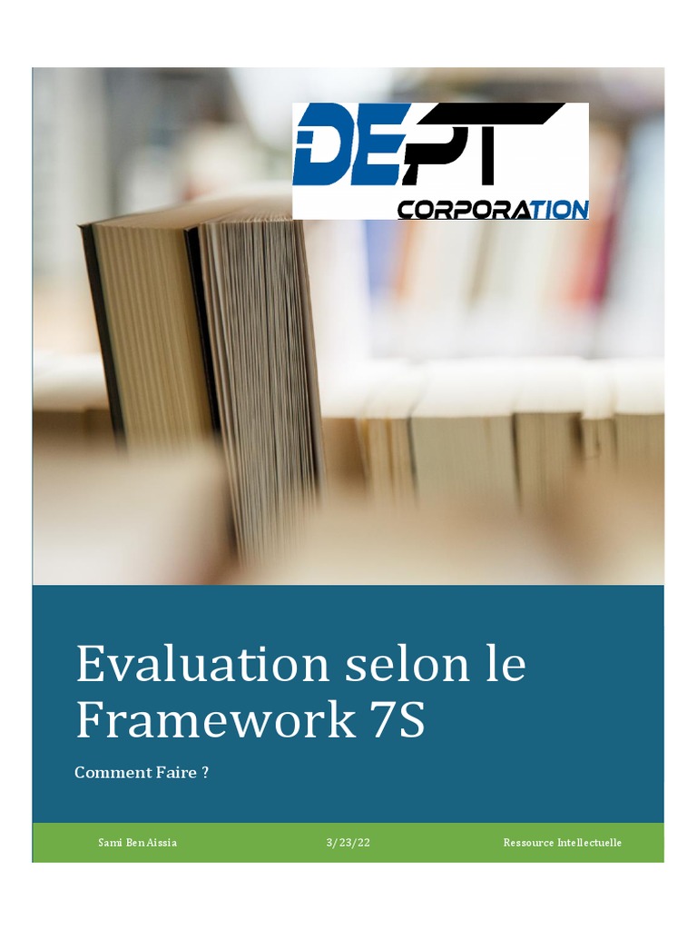 Une Évaluation 7S (Comment Faire) | PDF