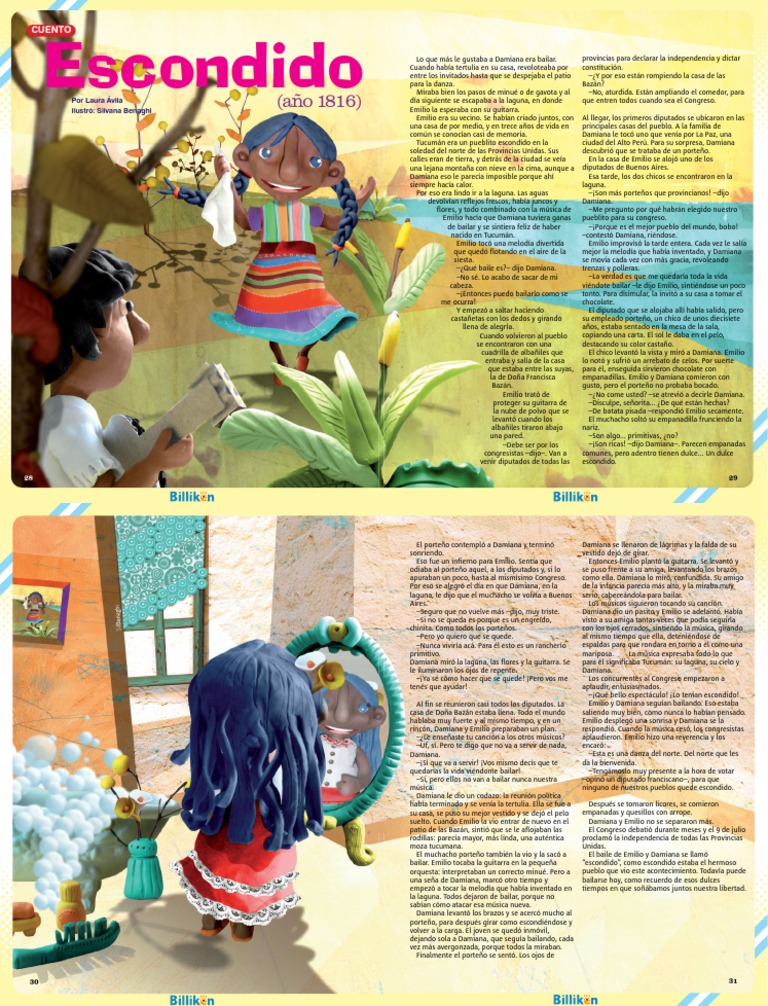 CUENTO_9_de_julio-Escondido_BILLIKEN | PDF