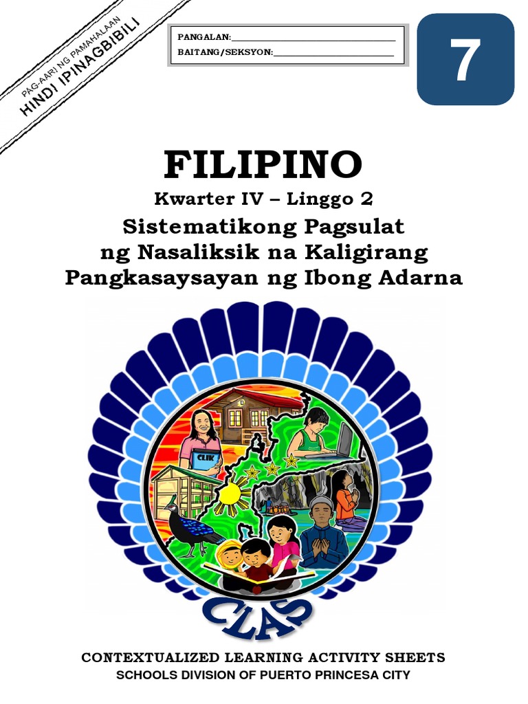Filipino7_q4_clas2_Sistematikong Pagsulat ng Nasaliksik na Kaligirang Pangkasaysayan ng Ibong ...
