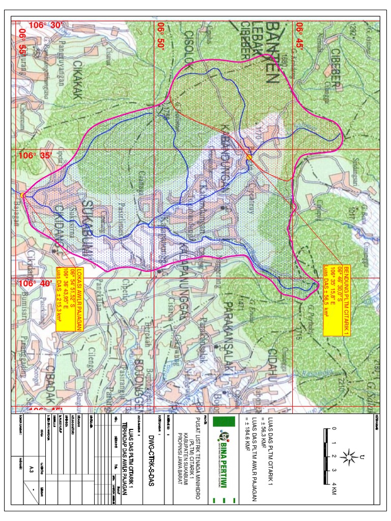 Peta Catchment Area LD | PDF