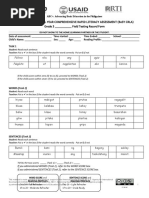 Crla Grade 3 Reading Materials English | PDF