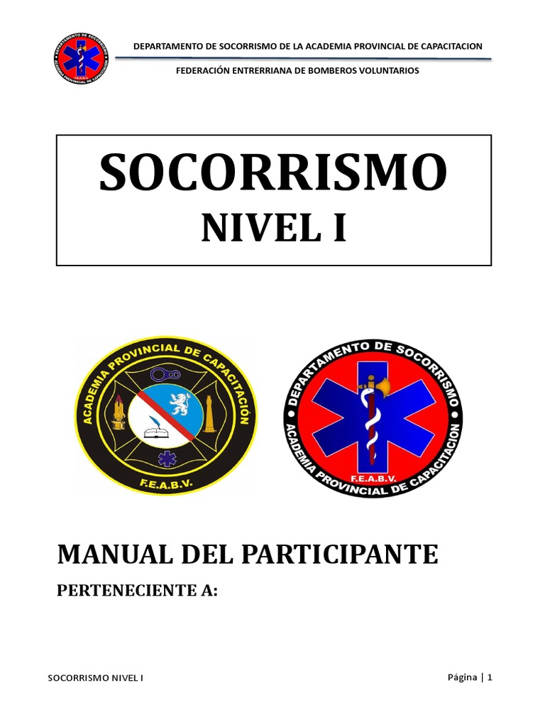 Socorrismo Nivel 1 - Apc 2022 | PDF