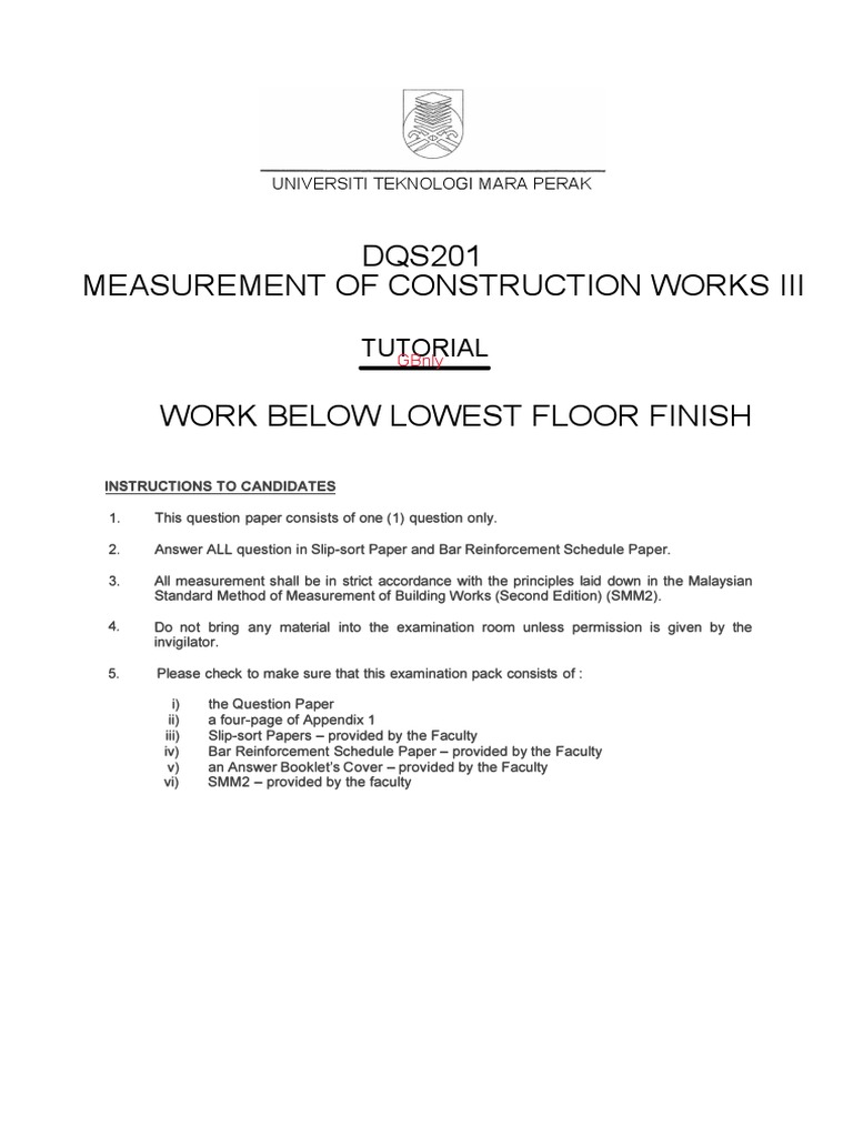TUTORIAL No.1 WBLFF | PDF