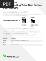 Understanding ACV and TDP in Distribution | PDF | Economies | Business