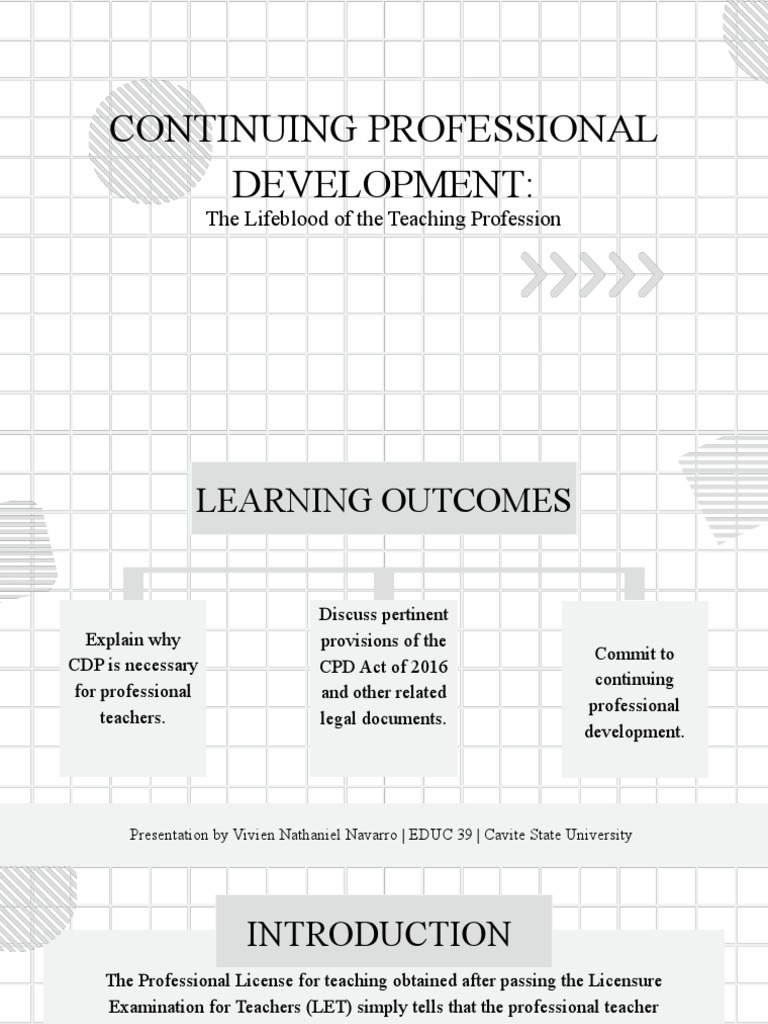 Continuing Professional Development | PDF | Career & Growth | Social Science