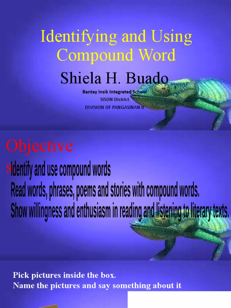 Julius COT On Identifying and Using Compound Word | PDF