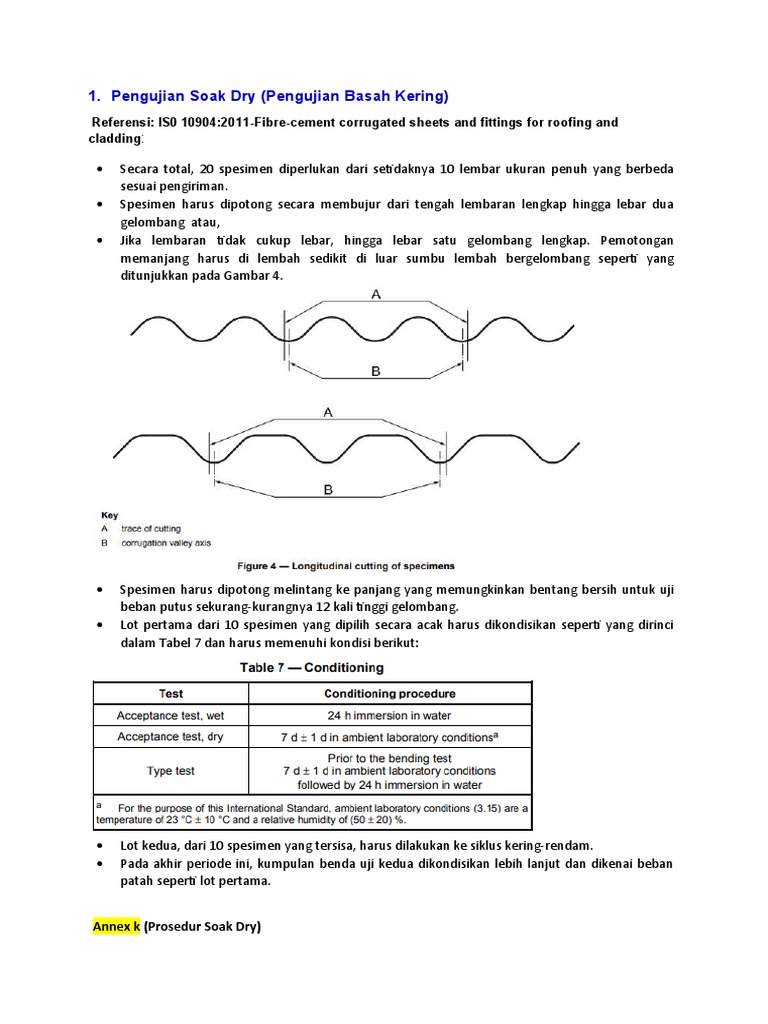 Metode Soak Dry, Heat Rain&thermal Expansion | PDF | Griya & Taman ...