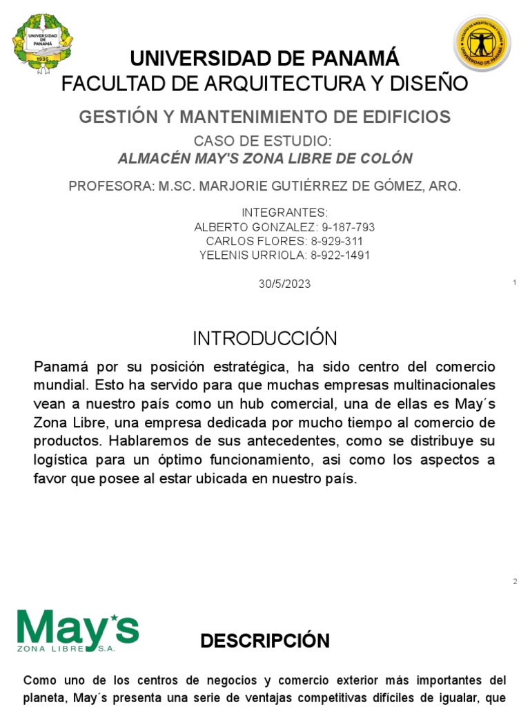 Estudio de Caso: May's Zona Libre Panamá | PDF | Hogar, jardinería y ...