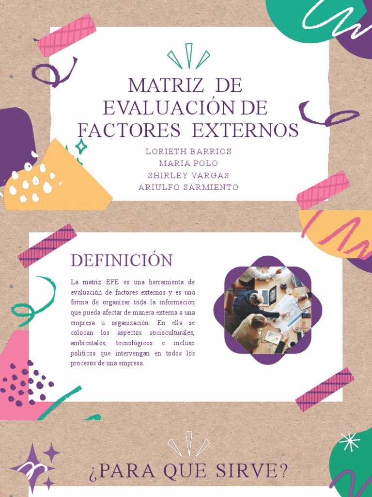 Matriz de Evaluacion de Factores Externos Act | PDF | Evaluación