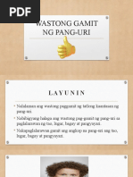 Pangangalang Tahas, Basal, Lansakan | PDF