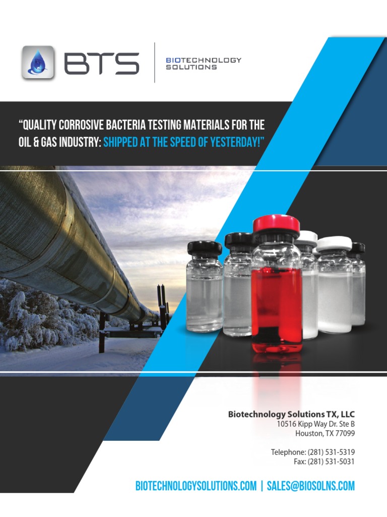 BTS 2018 New Brochure | PDF | Sulfide | Bacteria