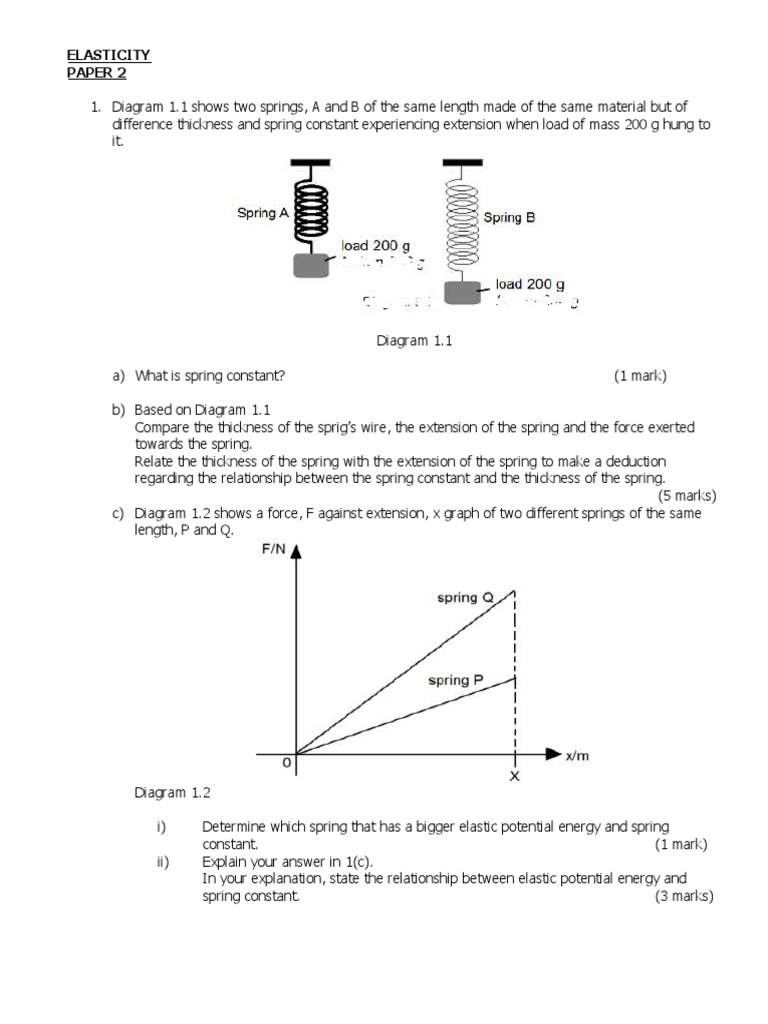 ELASTICITY - Section C | PDF