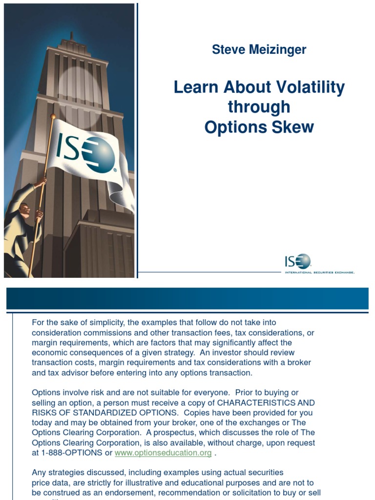 Understanding Options Skew Dynamics | PDF | Option (Finance ...