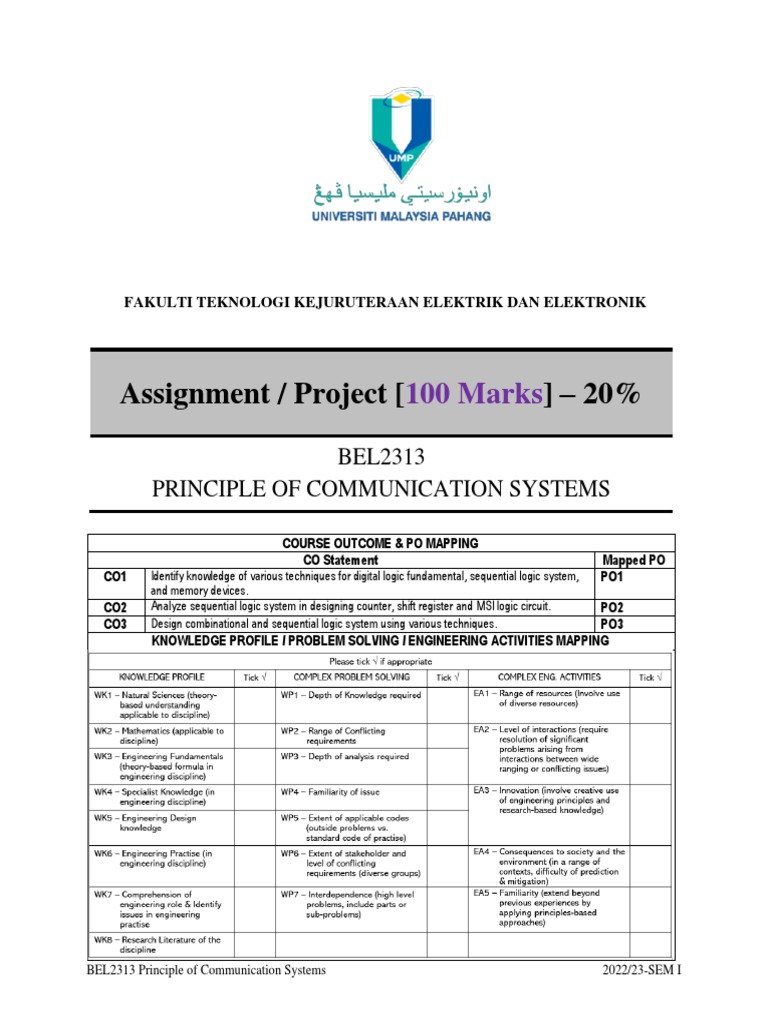 Bel2313 Assignment 3 | Download Free PDF | Antenna (Radio) | Radio