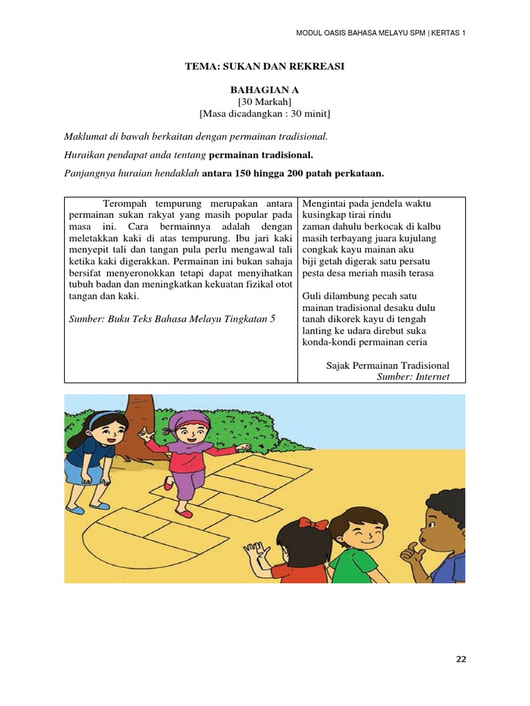 014 Modul OASIS BM SPM Kertas 1-23-25 | PDF