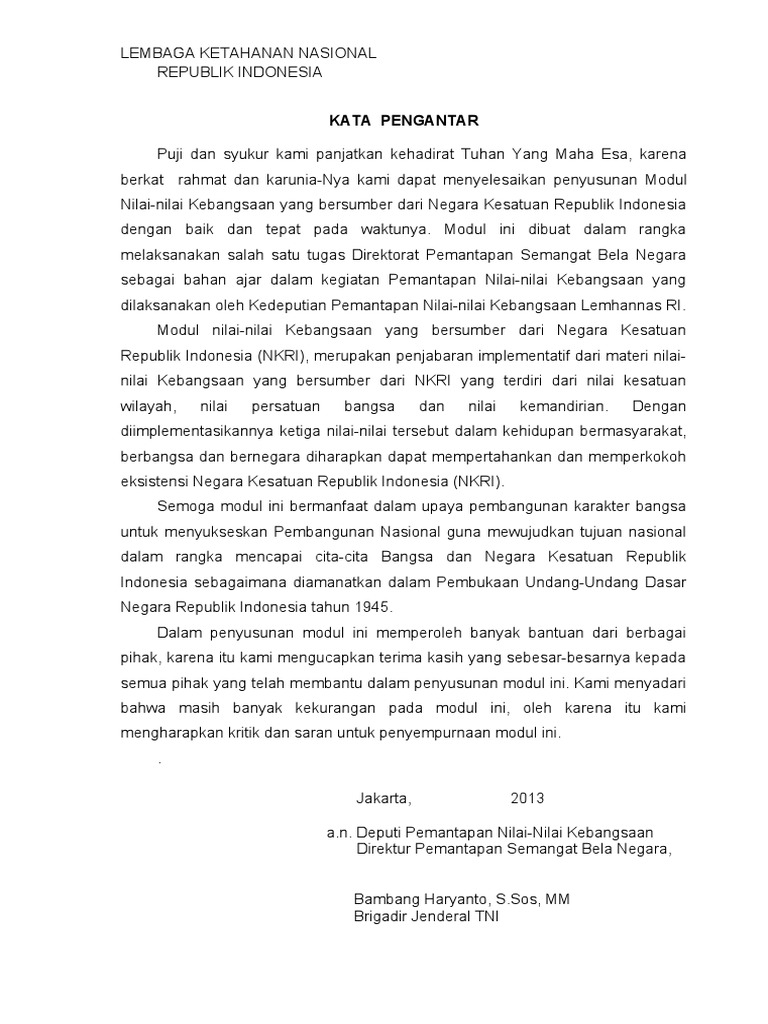 Kata Pengantar Modul | PDF