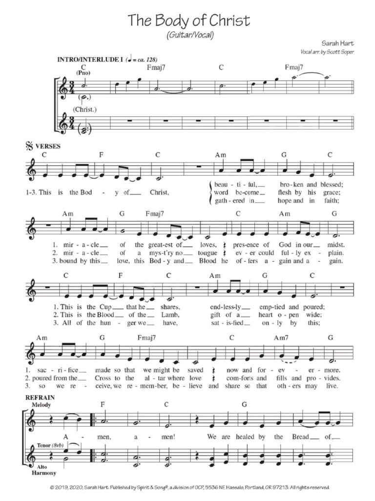 The Body of Christ | PDF