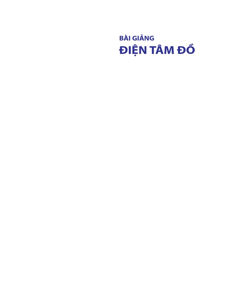 Bai Giang Dien Tam Do | PDF