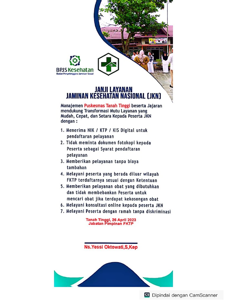 Janji Layanan Jkn 2023 Pdf