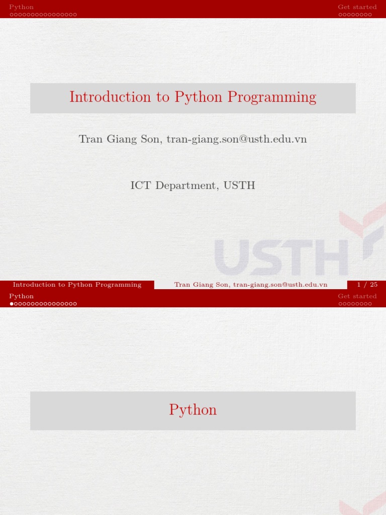 Introz - MD | PDF | Python (Programming Language) | Computer Programming