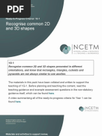 Sorting 3D Shapes On A Venn Diagram - Mathsframe | PDF | Shape | Rectangle