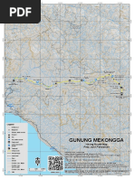 Peta Jalur Pendakian Gunung Gede-Pangrango | PDF