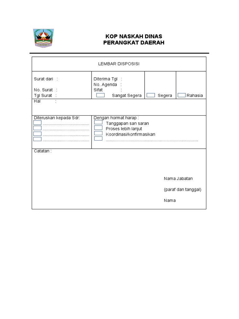 Ndi. Disposisi | PDF